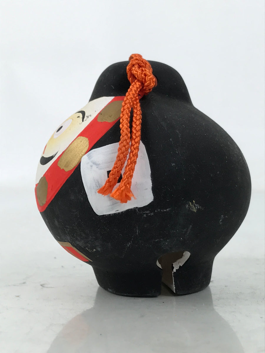 Japanese Clay Bell Dorei Vtg Tsuchi-Suzu Court Man Kimono Tsuyama Okay | Online Shop | Authentic ...