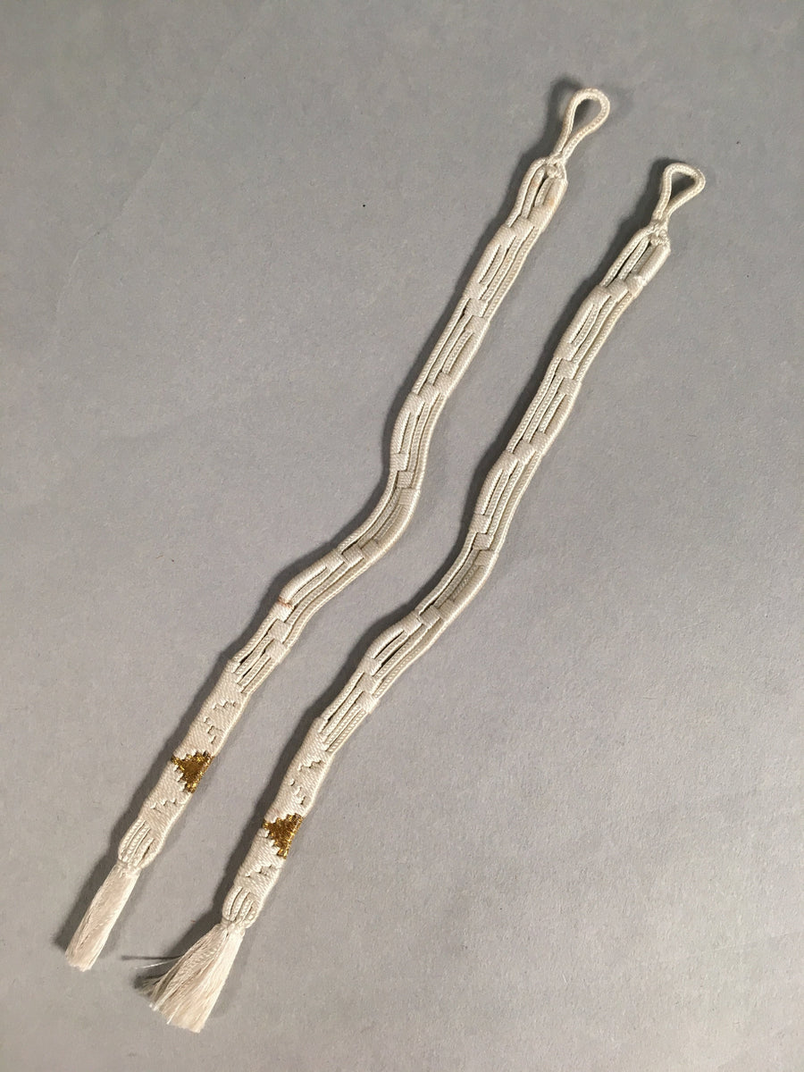 Japanese Haori-Himo Pair Kimono Accessory Silk Kumihimo Vtg 17.5cm Rop | Online Shop | Authentic ...