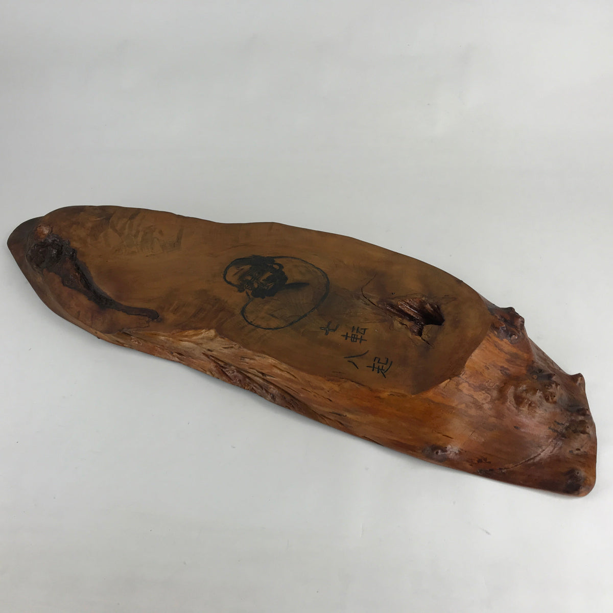 Japanese Wooden Wall Hanging Art Vtg Proverb Decoration Board Carving ...