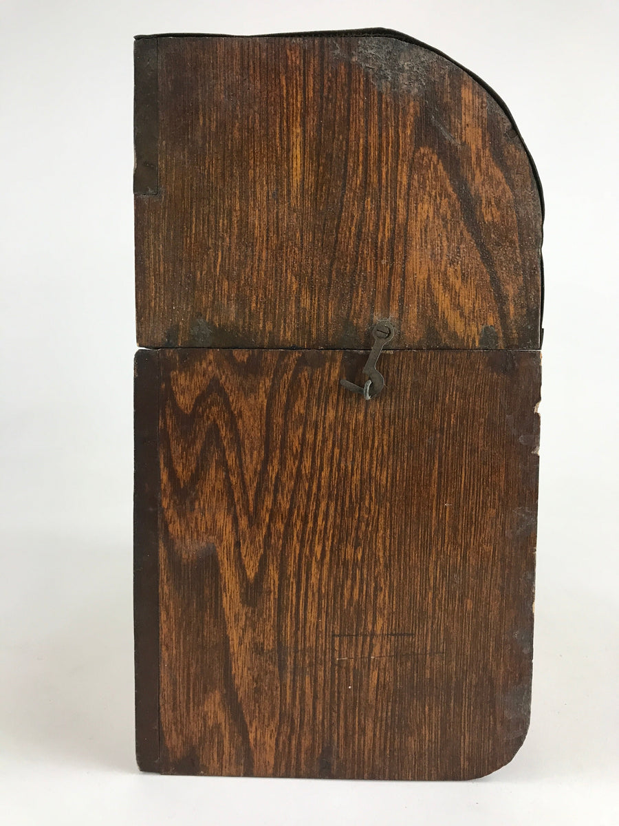 Antique C1900 Japanese Wooden Clockwork Flytrap Machine Cage Haetori-K ...