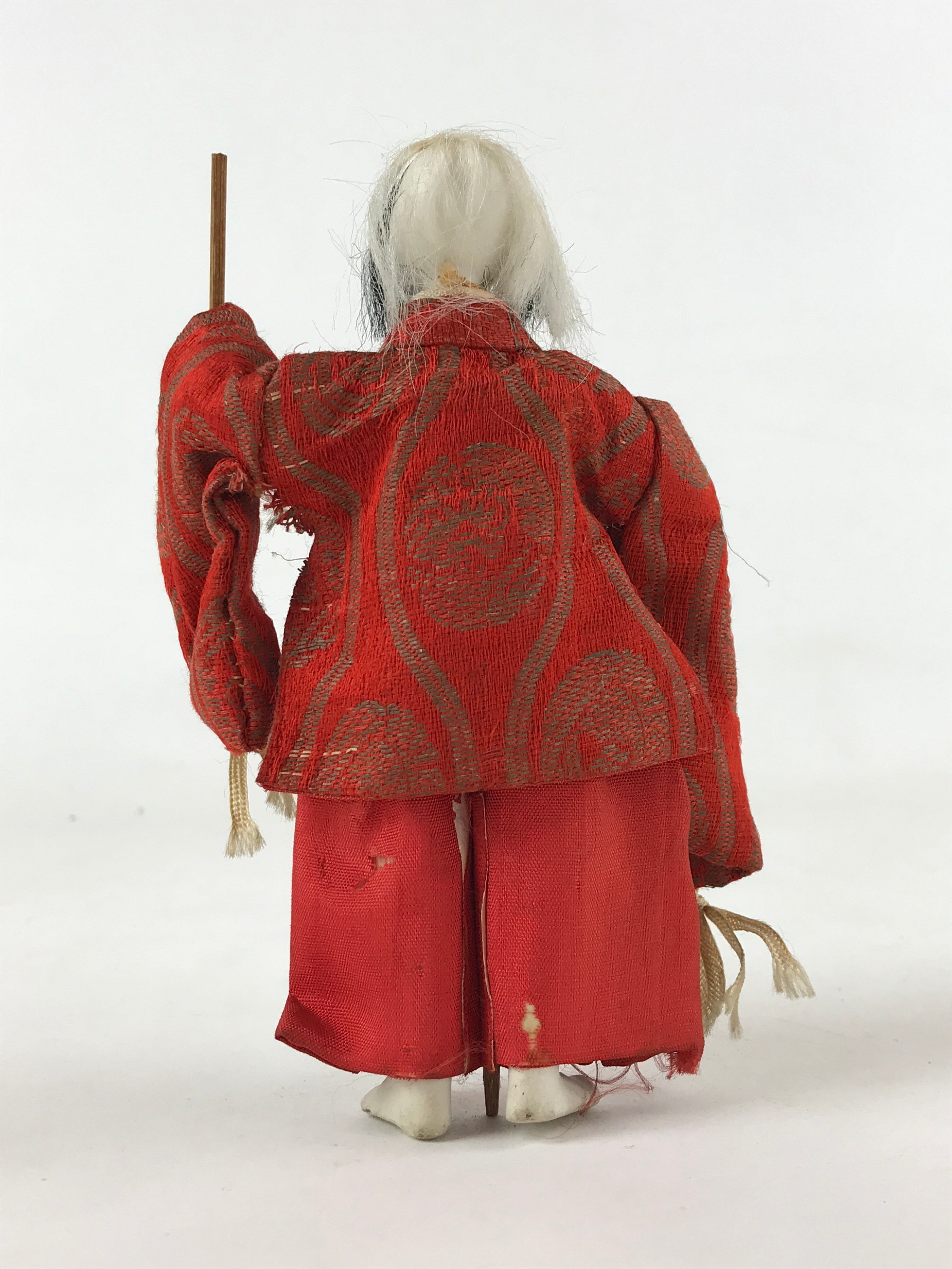 Antique Japanese Hina Doll Ningyo Girl's Day Taiko Musician C1900 Mats ...