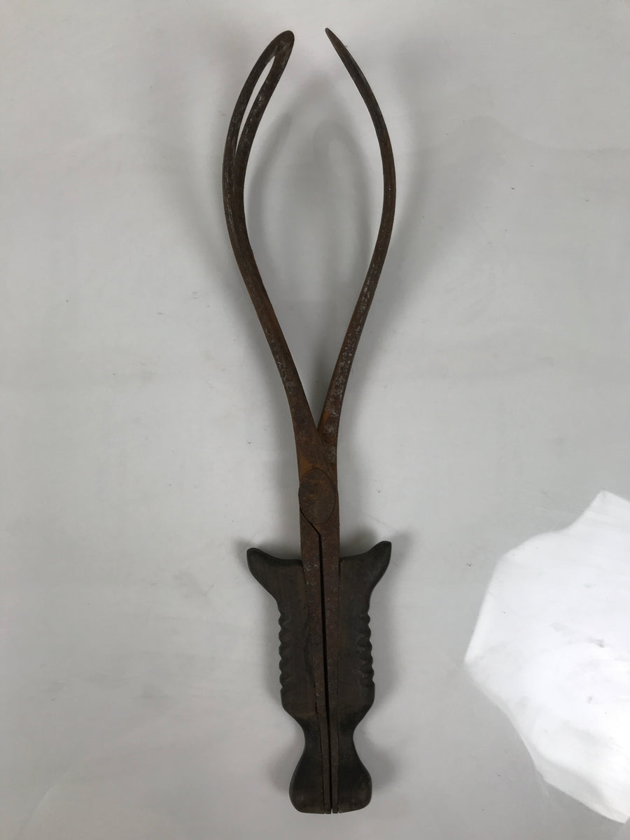 Antique Japanese Metal Obstetric Forceps Tool Childbirth Medical Equip ...