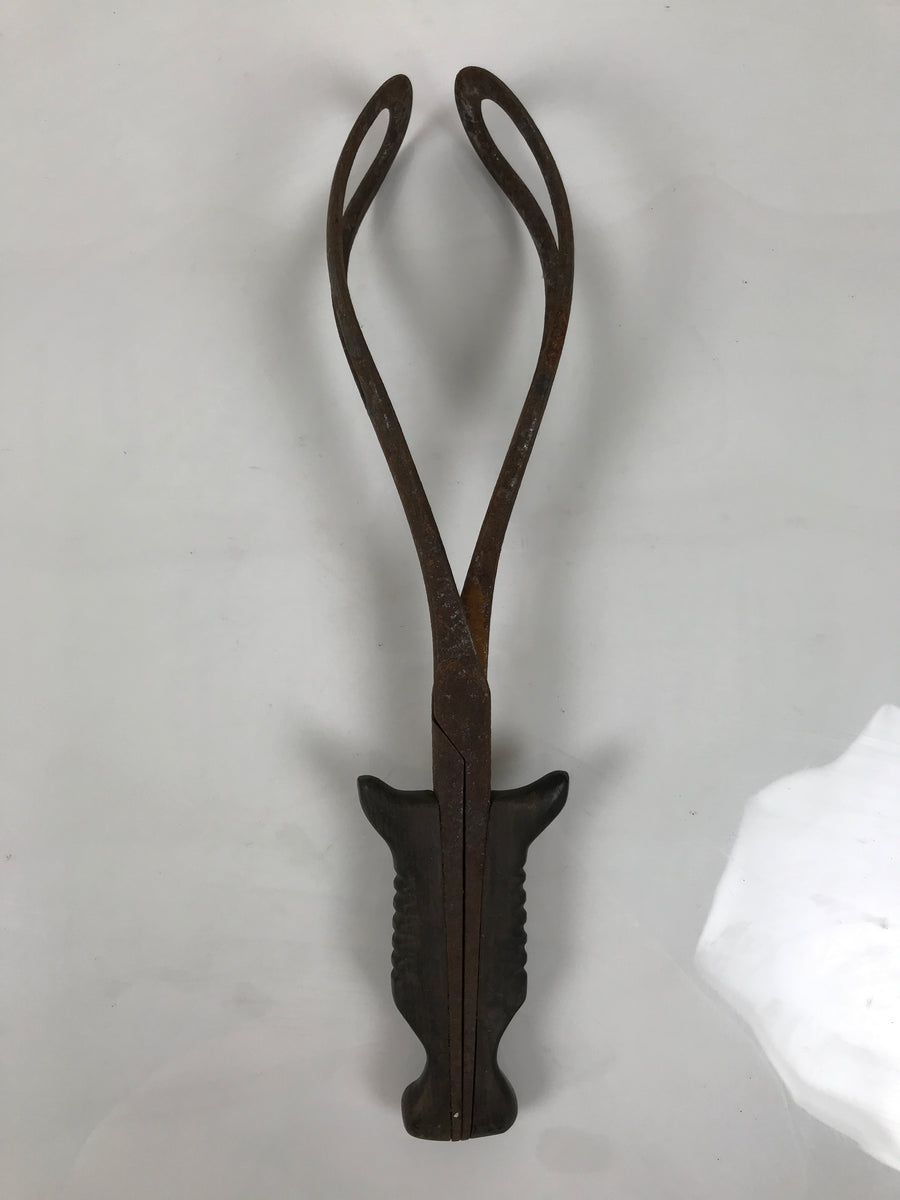 Antique Japanese Metal Obstetric Forceps Tool Childbirth Medical Equip ...