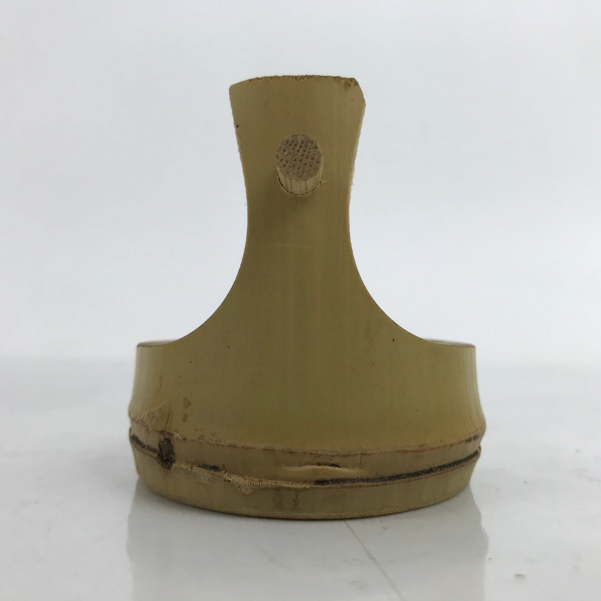 Japanese Bamboo Miniature Hand Bucket Serving Dish Vtg Teoke Kaiseki M ...