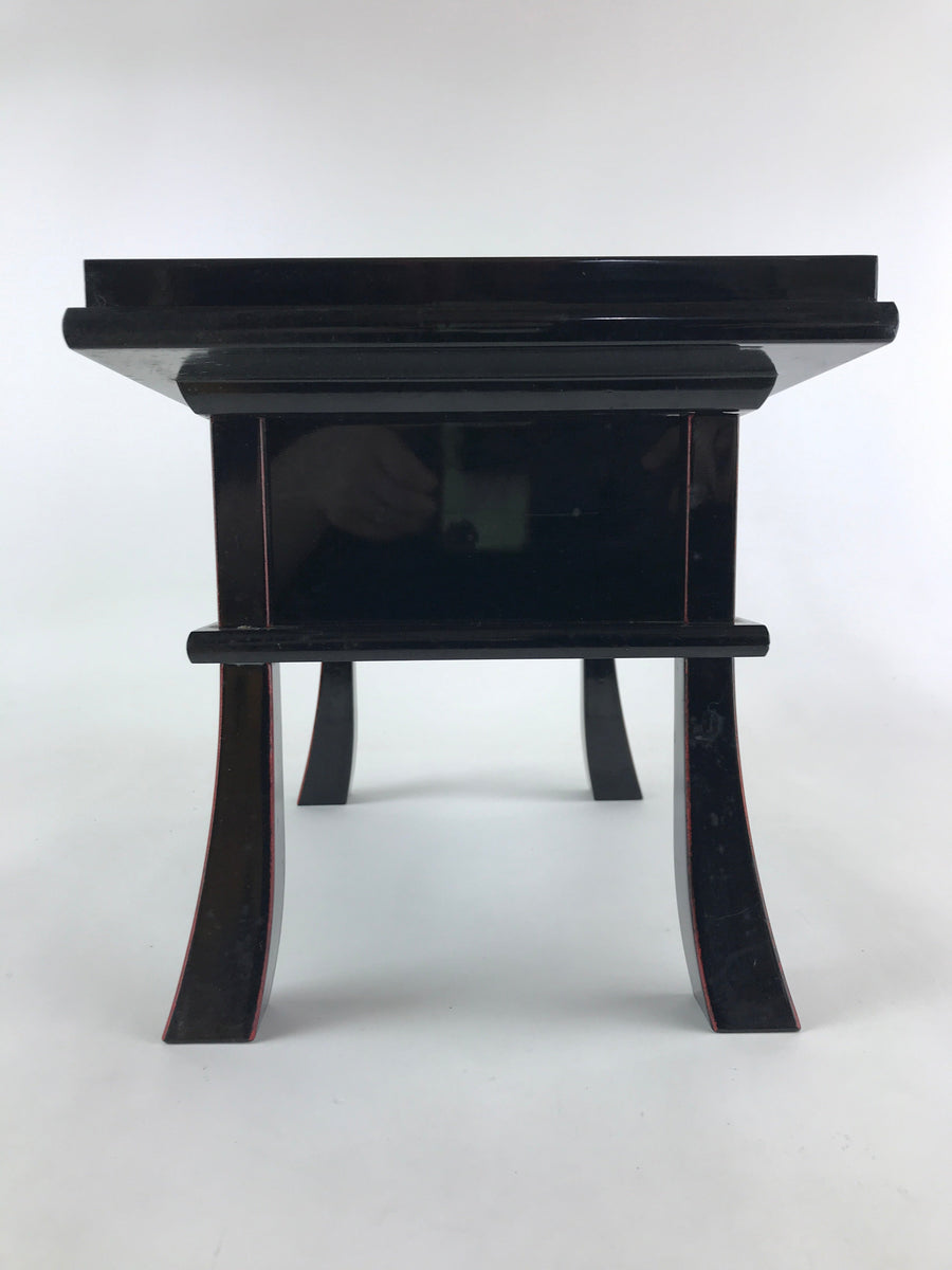 Japanese Buddhist Altar Fitting Lacquered Kyozukue Offering Table Vtg ...