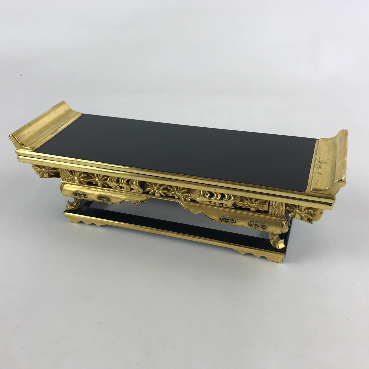 Japanese Buddhist Altar Fitting Lacquered Kyozukue Offering Table Vtg ...