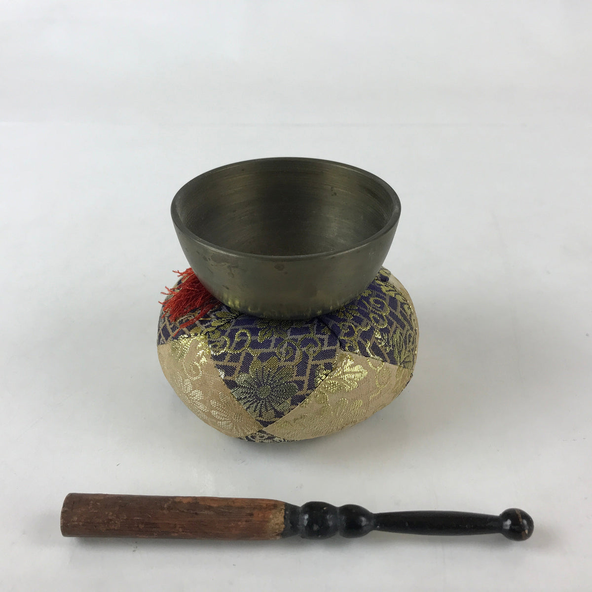 Authentic Ocarina Japanese Buddhist Orin Bell Set - Traditional Brass ...
