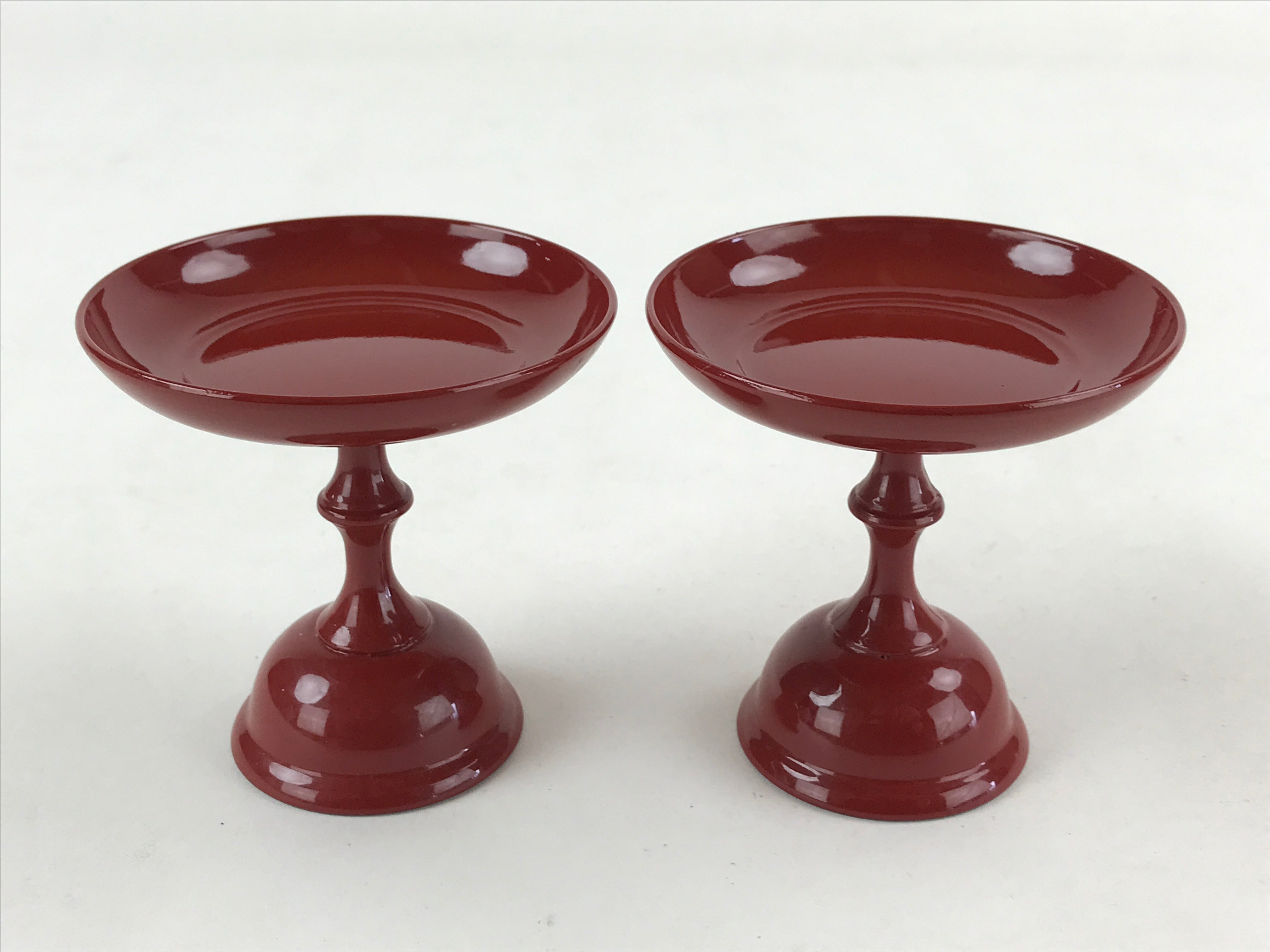 Japanese Buddhist Altar Fitting Resin Offering Stand Vtg Butsugu 2pc R ...