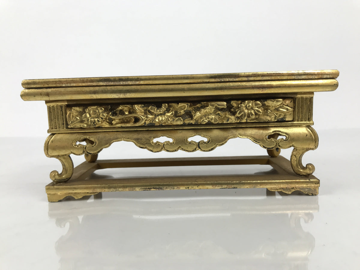 Japanese Buddhist Altar Lacquered Wood Offering Table Vtg Uwajoku Maej ...