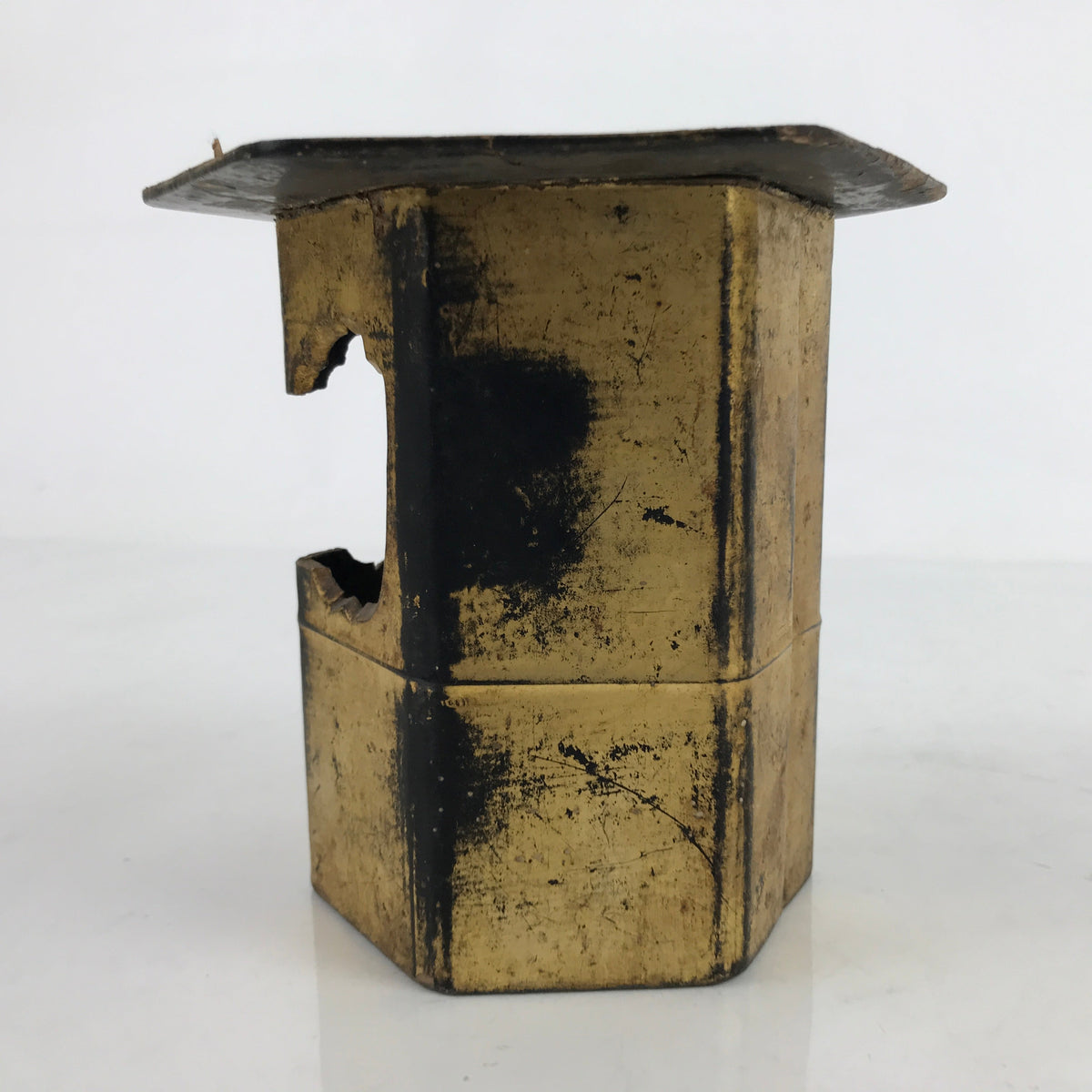 Japanese Buddhist Altar Wooden Kuge Offering Stand Vtg Base Piece Gold ...