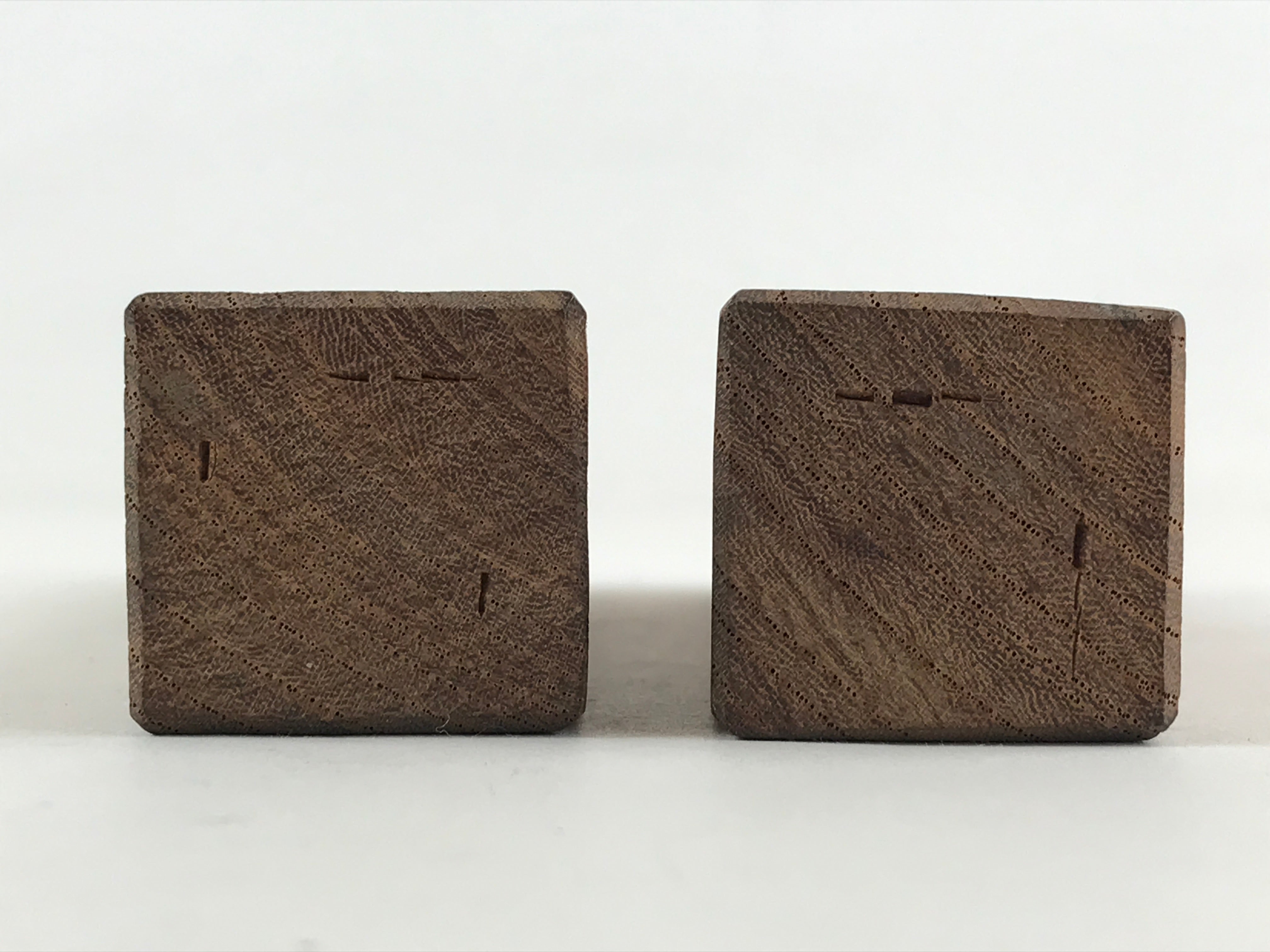 Japanese Buddhist Percussion Instrument Hyoushigi Ongi Vtg Wood Brown ...