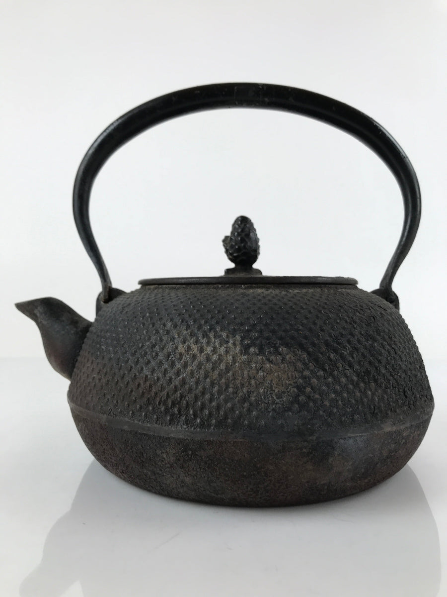 Japanese Cast Iron Tetsubin Kettle Teapot Vtg Tea Ceremony Nanbu Tekki | Online Shop | Authentic ...