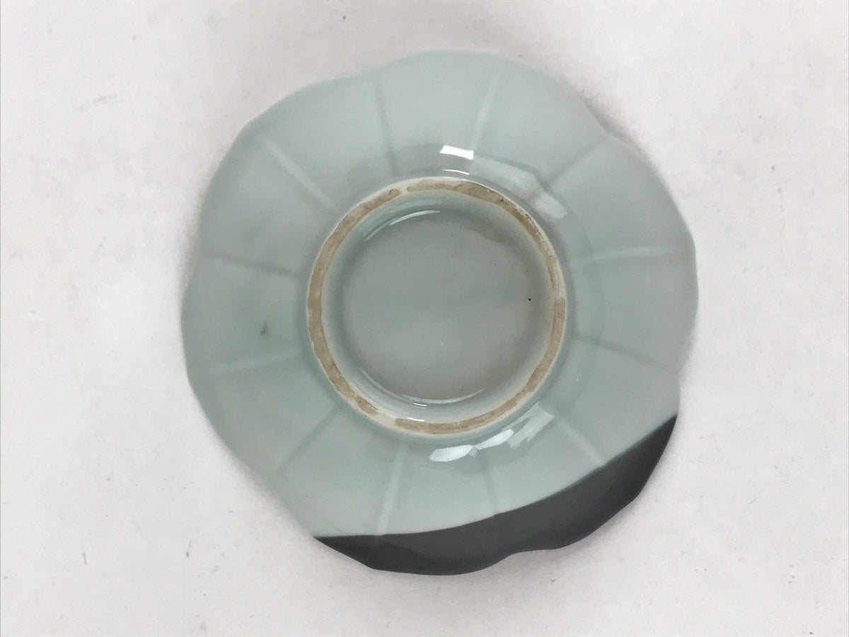 Japanese Ceramic Flower Bud Side Dish Bowl Vtg White Plate Yakimono PY ...