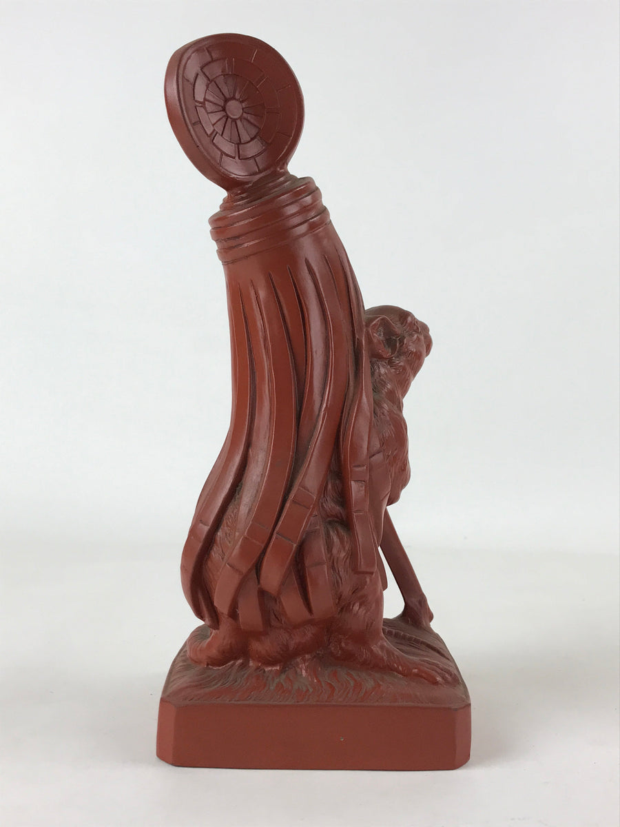 Japanese Ceramic Rat Statue Vtg Tokoname Ware Zodiac Decoration Brown ...