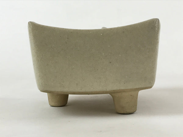 Japanese Ceramic Suiban Flower Vase Vtg Pottery Ikebana Arrangement Be ...