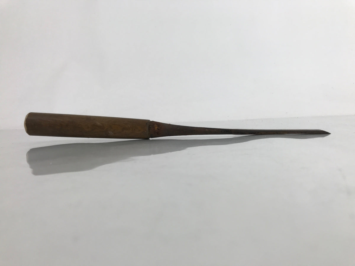 Japanese Chisel Nomi Carpentry Vtg Woodworking Tool 29 cm Blade 12 mm ...