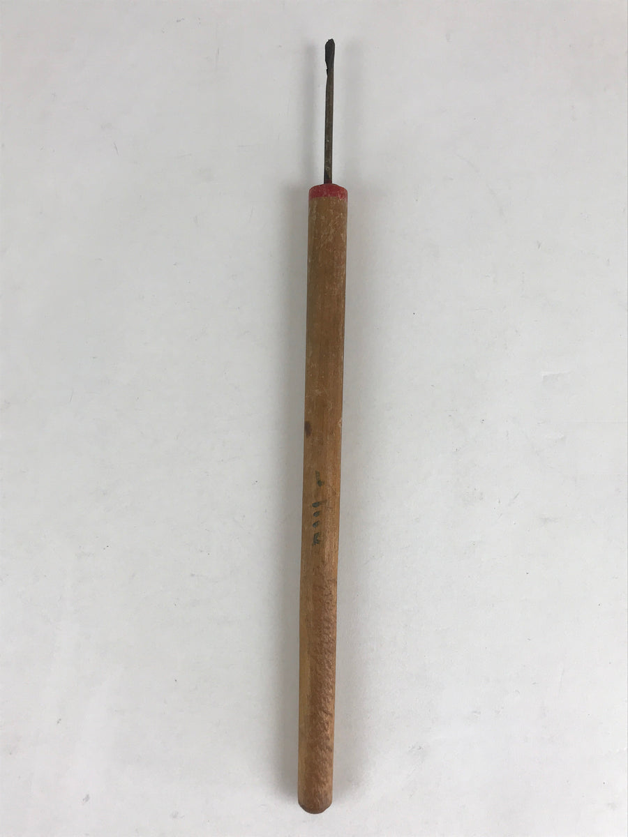 Japanese Gimlet Kiri Carpentry Tool Vtg Woodworking Tool 30 cm Blade 4 ...