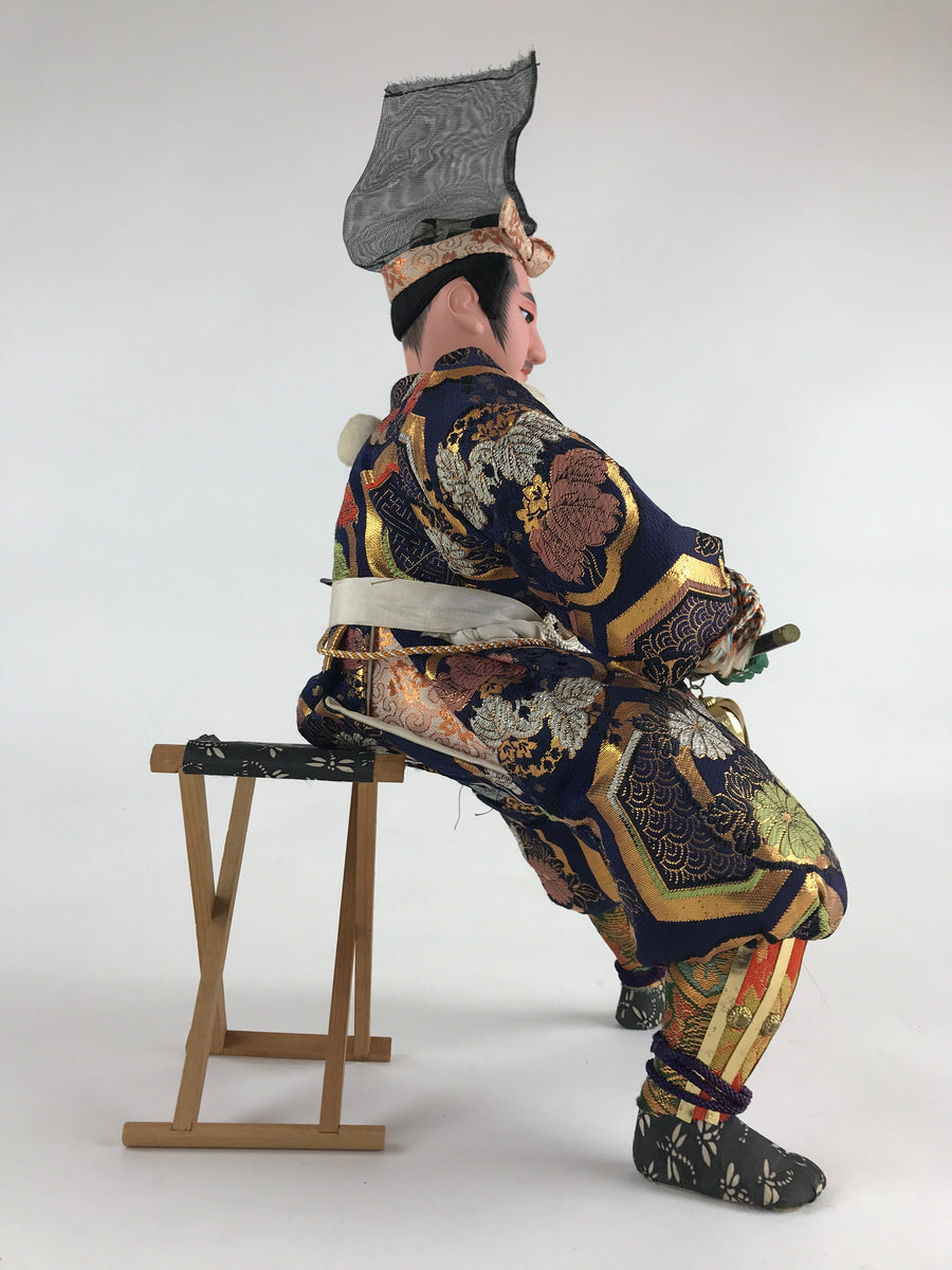 Japanese Gogatsu Ningyo Doll Samurai Boy's Day Festival Figurine Displ ...