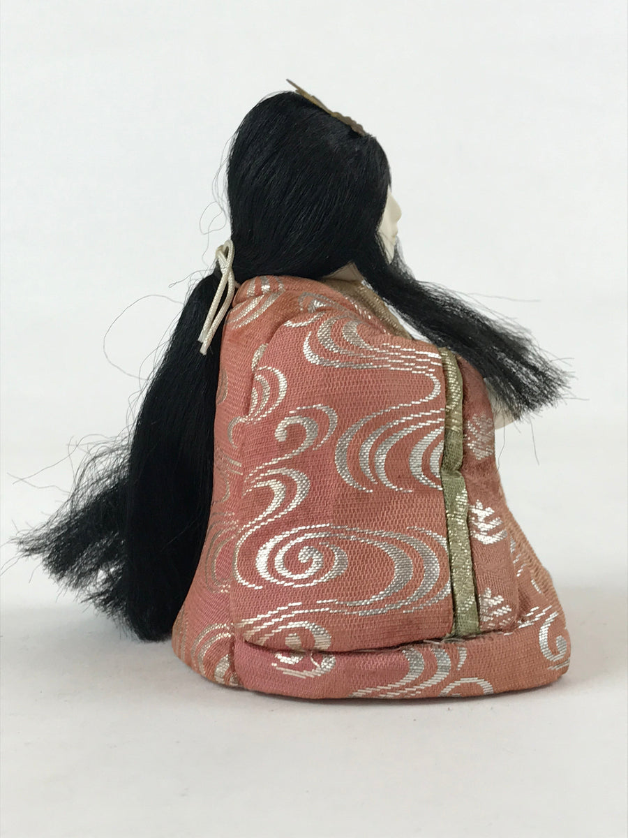 Japanese Hina Doll Ningyo Girl Festival Court Lady Kanjo Ohinasama Mat ...