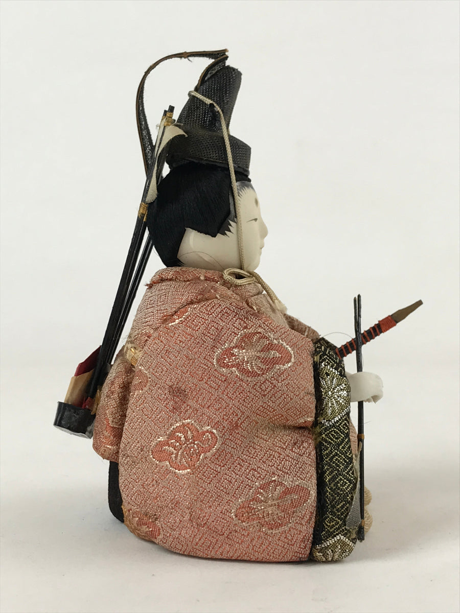 Japanese Hina Doll Ningyo Girl's Day Samurai Zuishin Udaijin Matsuri R ...