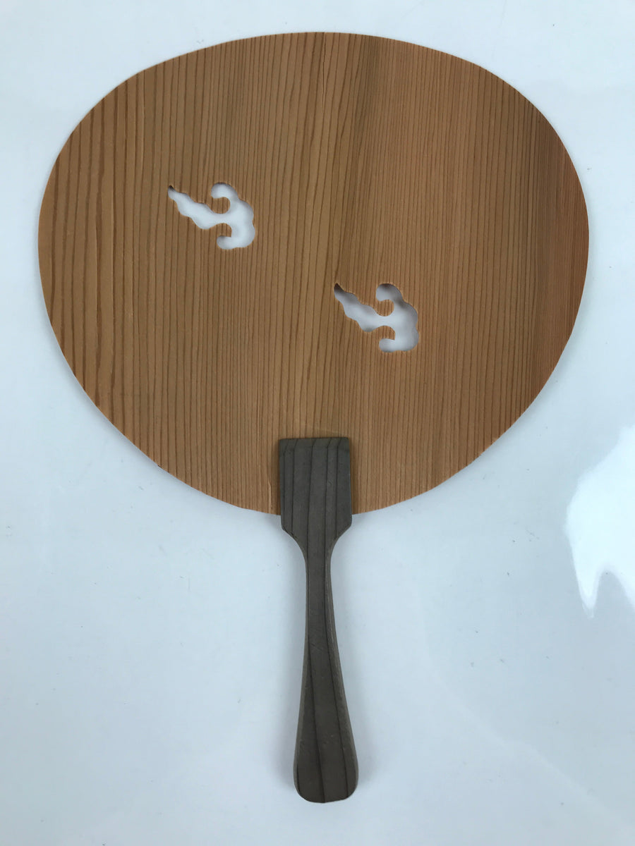 Japanese Koya Cedar Wood Fan Small Uchiwa Zen Master Ryokan Heavenly W ...