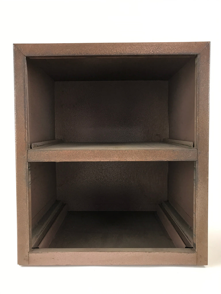 Japanese Medicine Box First Aid Kit Iron Drawer Box Hayashi Yakuhin Sh ...