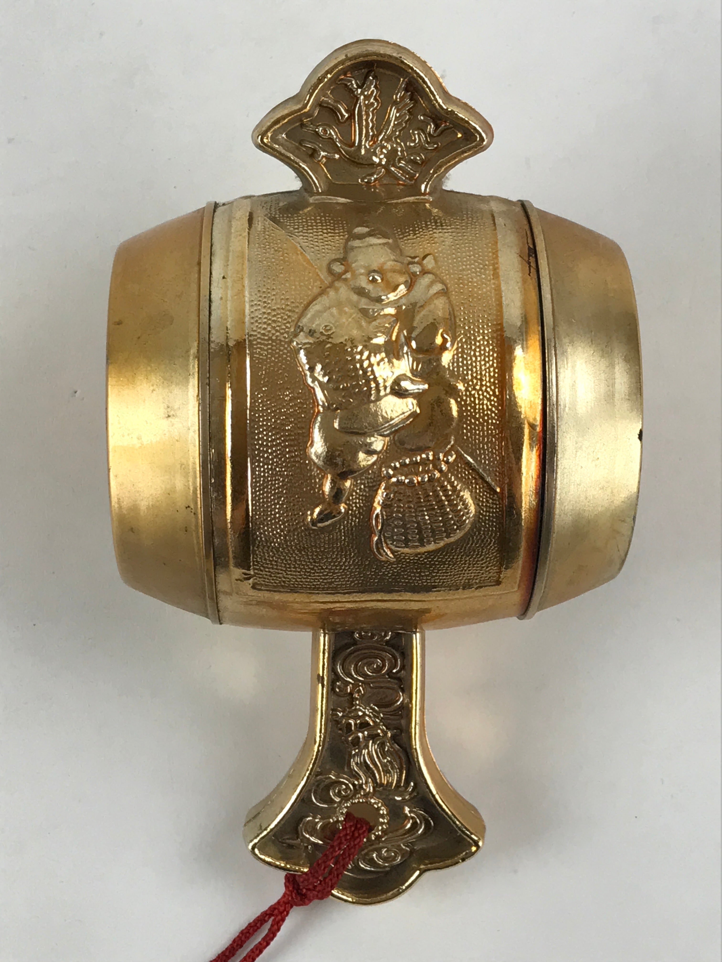 Japanese Metal Lucky Hammer Vtg Uchideno-Kozuchi Daikokuten 7 lucky Go ...