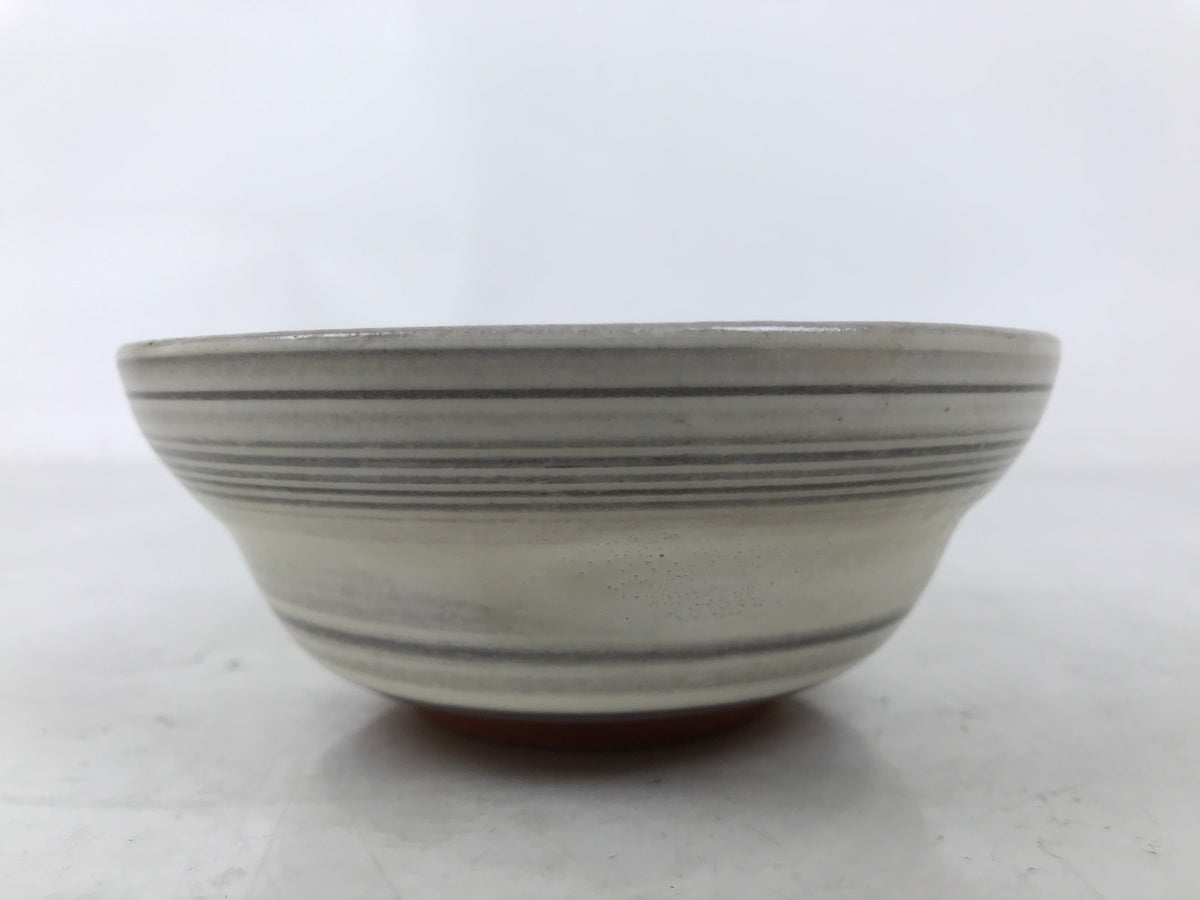 Japanese Mishima Ceramic Pottery Small Bowl Vtg Deep Kobachi White Gra ...