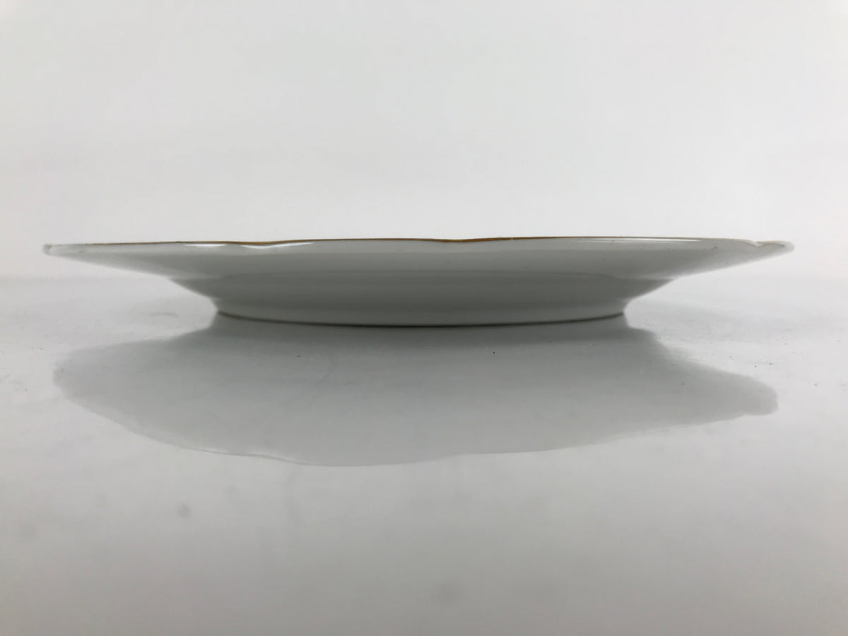 Japanese Porcelain Tono China Plate Vtg Pine Cones Tree Leaves Gold Ri ...