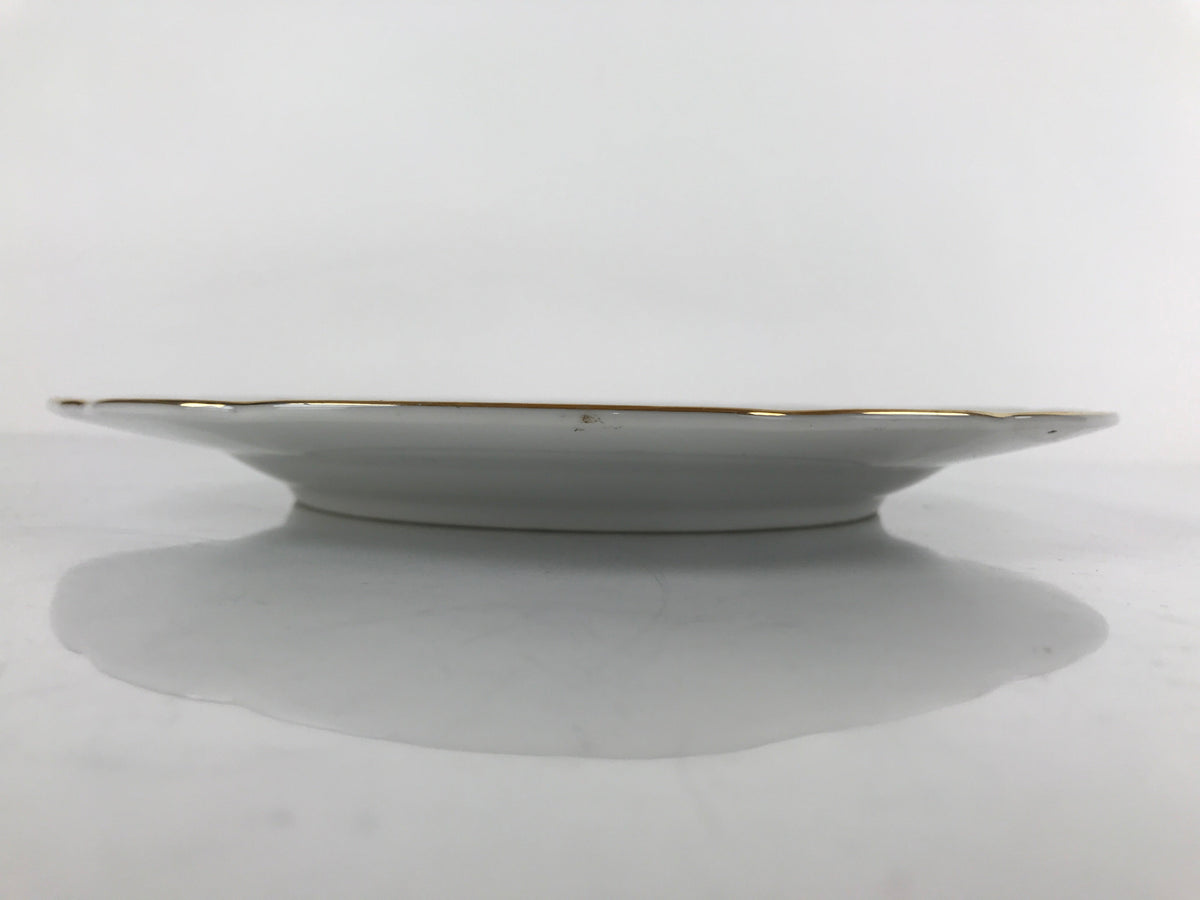 Japanese Porcelain Tono China Plate Vtg Pine Cones Tree Leaves Gold Ri ...