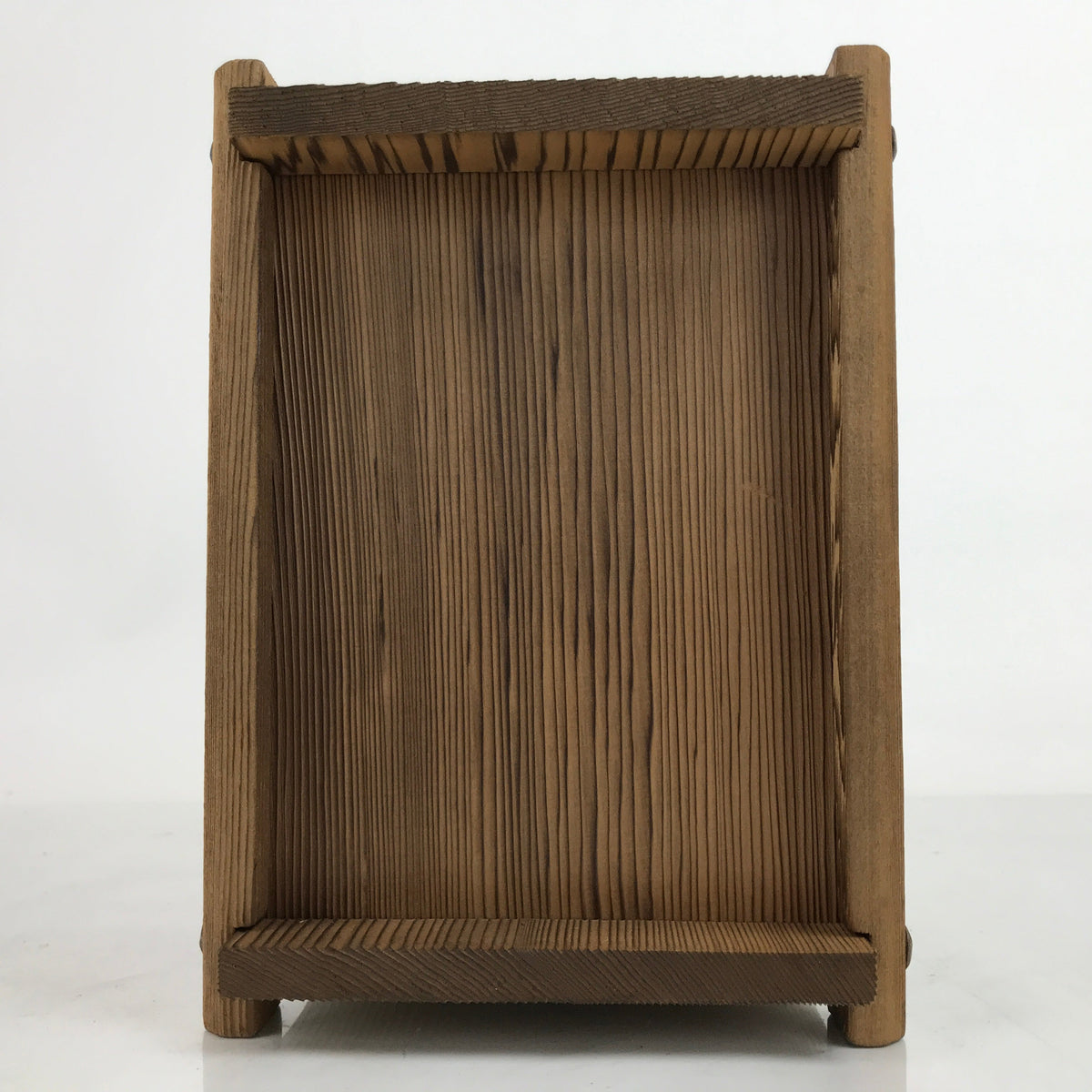 Japanese Rustic Wood Tansu Storage Chest Vtg Haribako Trinket Box 3 Dr ...