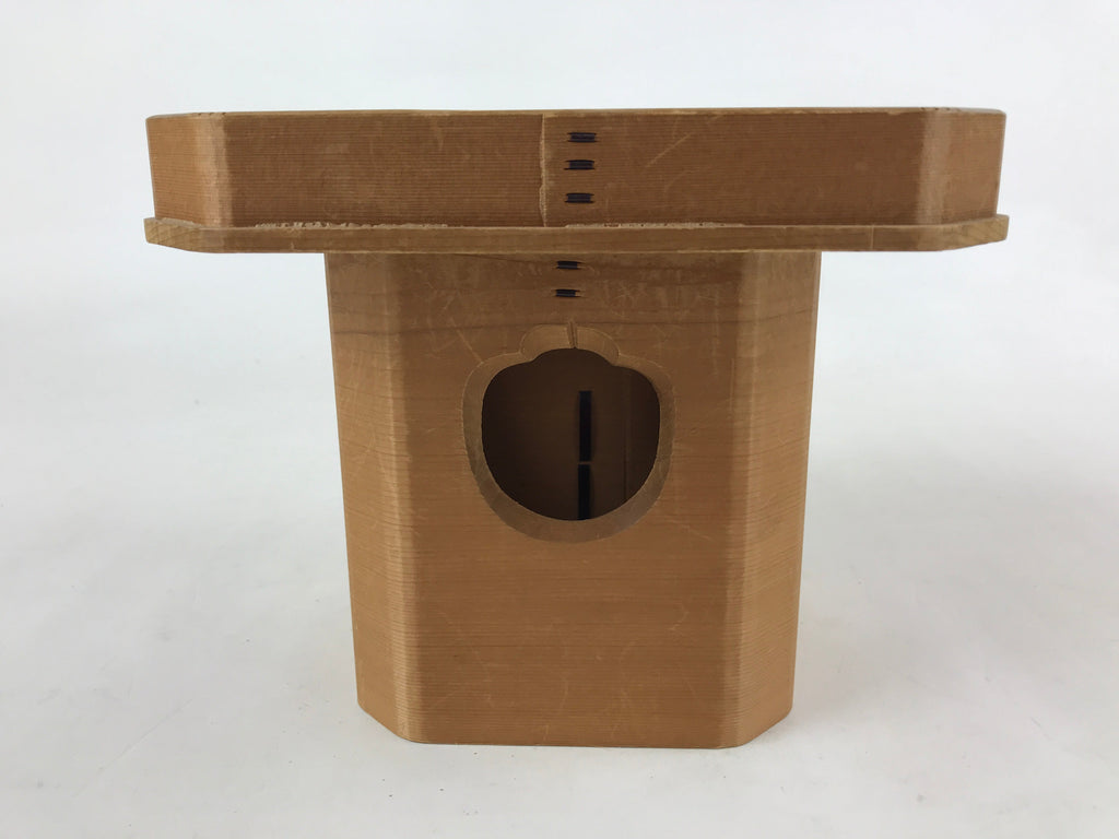 Japanese Shinto Buddhist Wooden Offering Tray Sanbou Vtg Sanpo Altar B ...