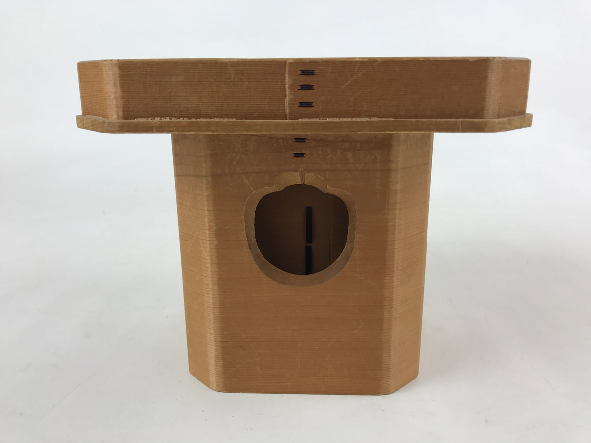 Japanese Shinto Buddhist Wooden Offering Tray Sanbou Vtg Sanpo Altar B ...