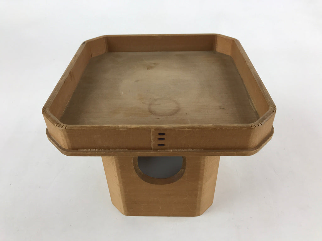Japanese Shinto Buddhist Wooden Offering Tray Sanbou Vtg Sanpo Altar B ...