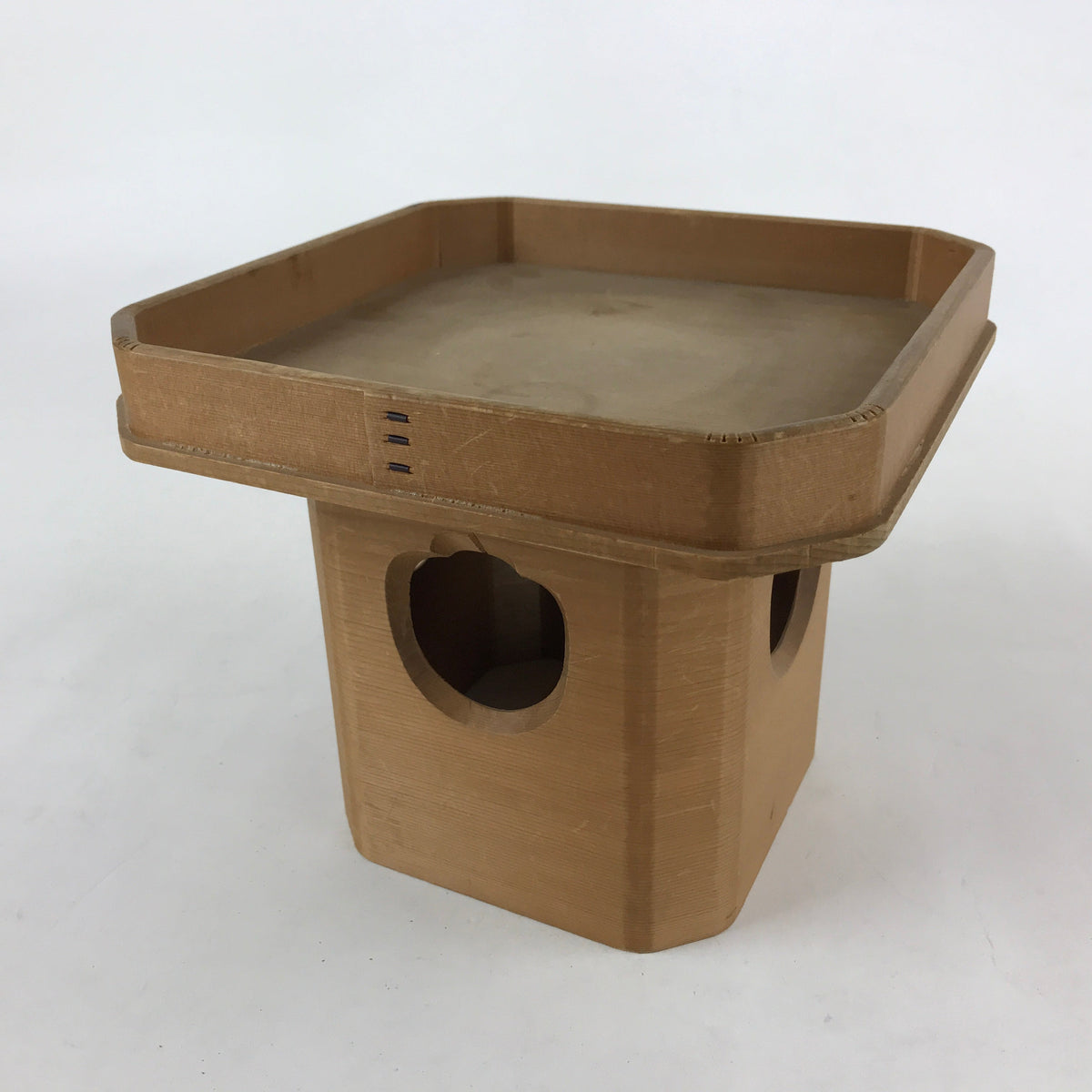 Japanese Shinto Buddhist Wooden Offering Tray Sanbou Vtg Sanpo Altar B ...