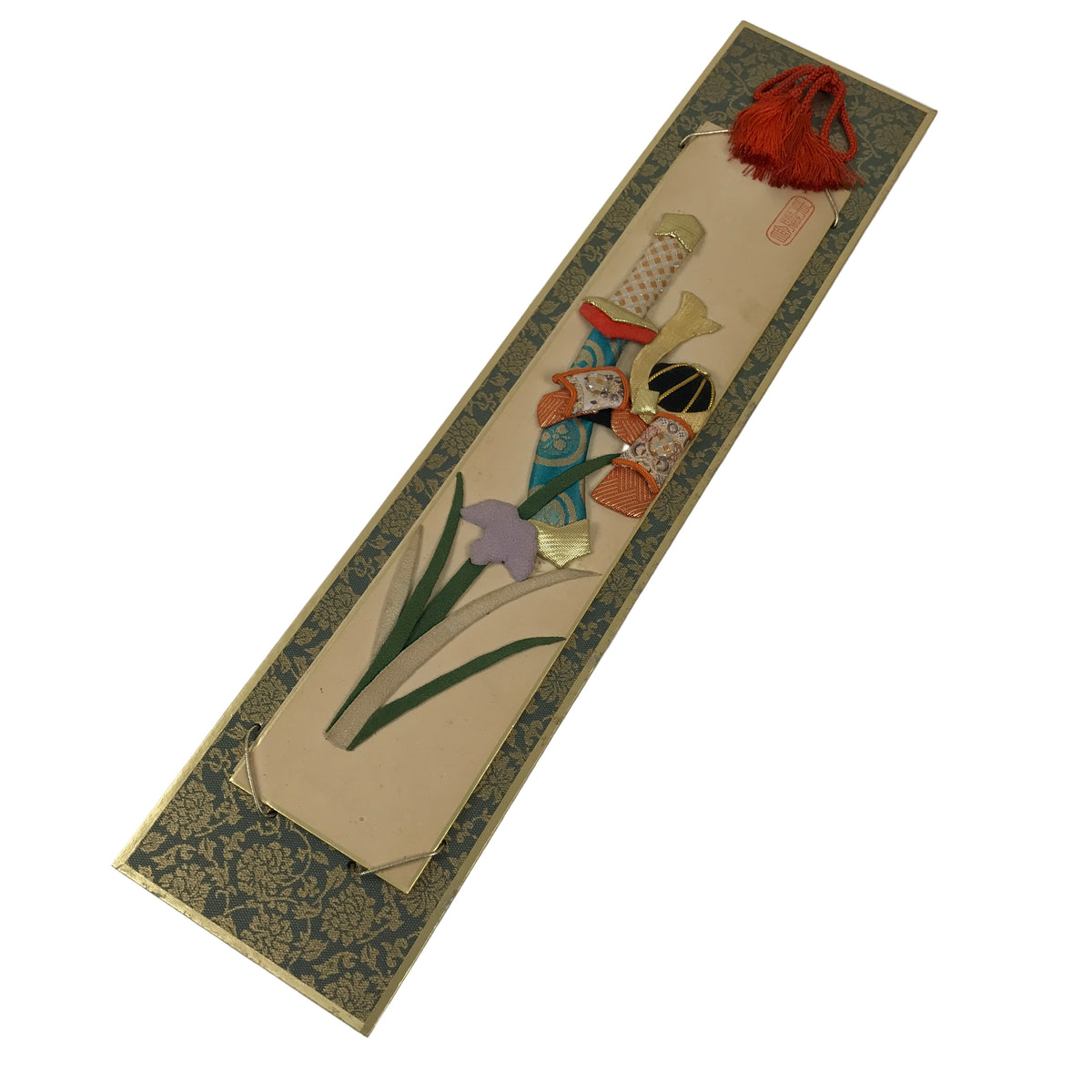 Japanese Wall Hanging Frame Tanzaku-Kake Shikishi Art Display Oshie Ar ...