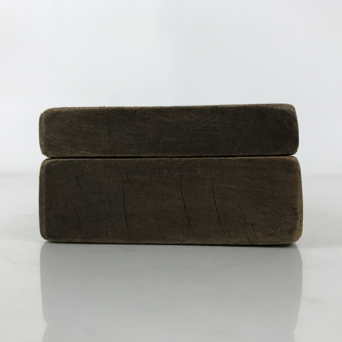 Japanese Wood Carved Kashigata Cake Mold Vtg Sweet Wagashi Warabi Fern ...