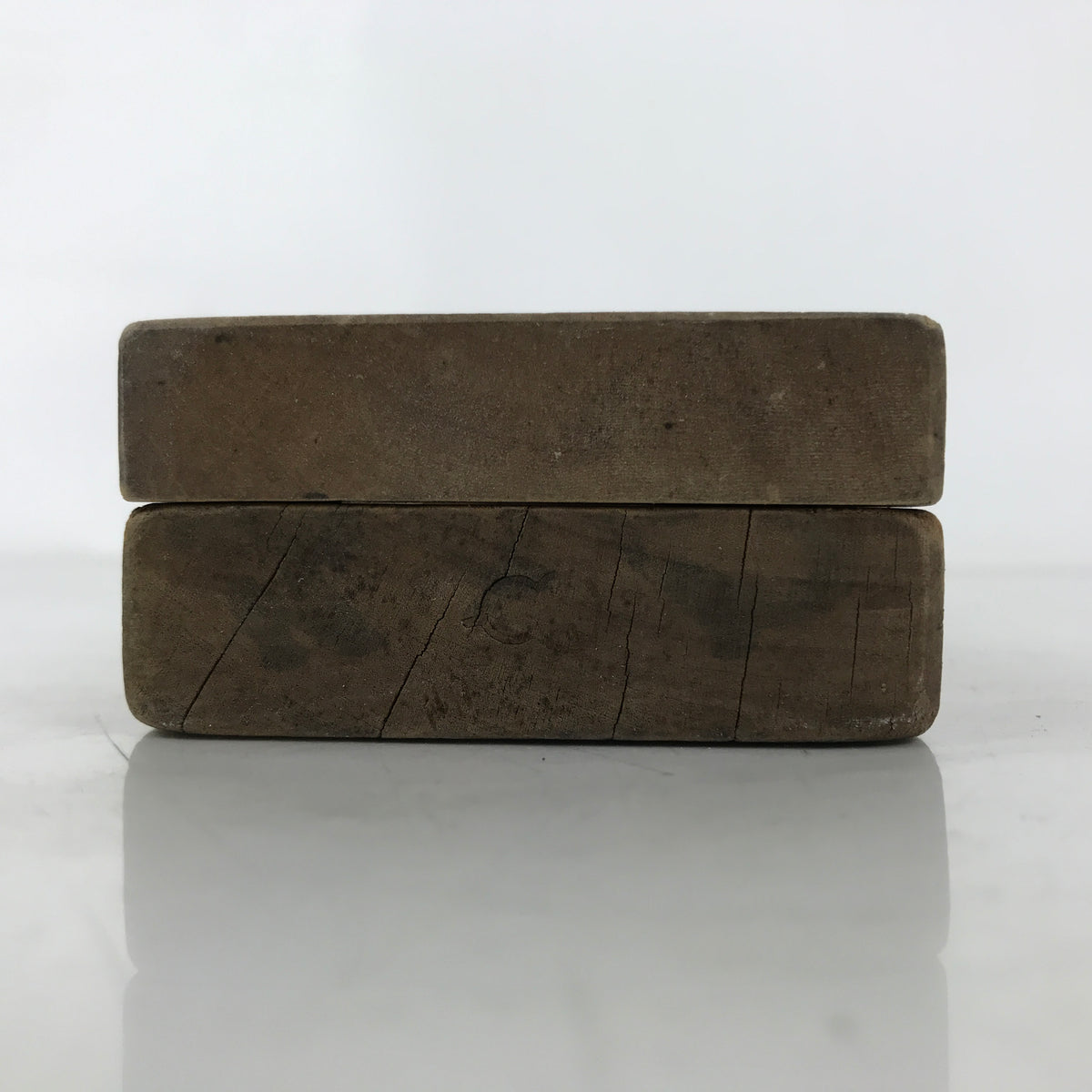 Japanese Wooden Kashigata Cake Mold Vtg Sweet Wagashi Warabi Plant Fer ...