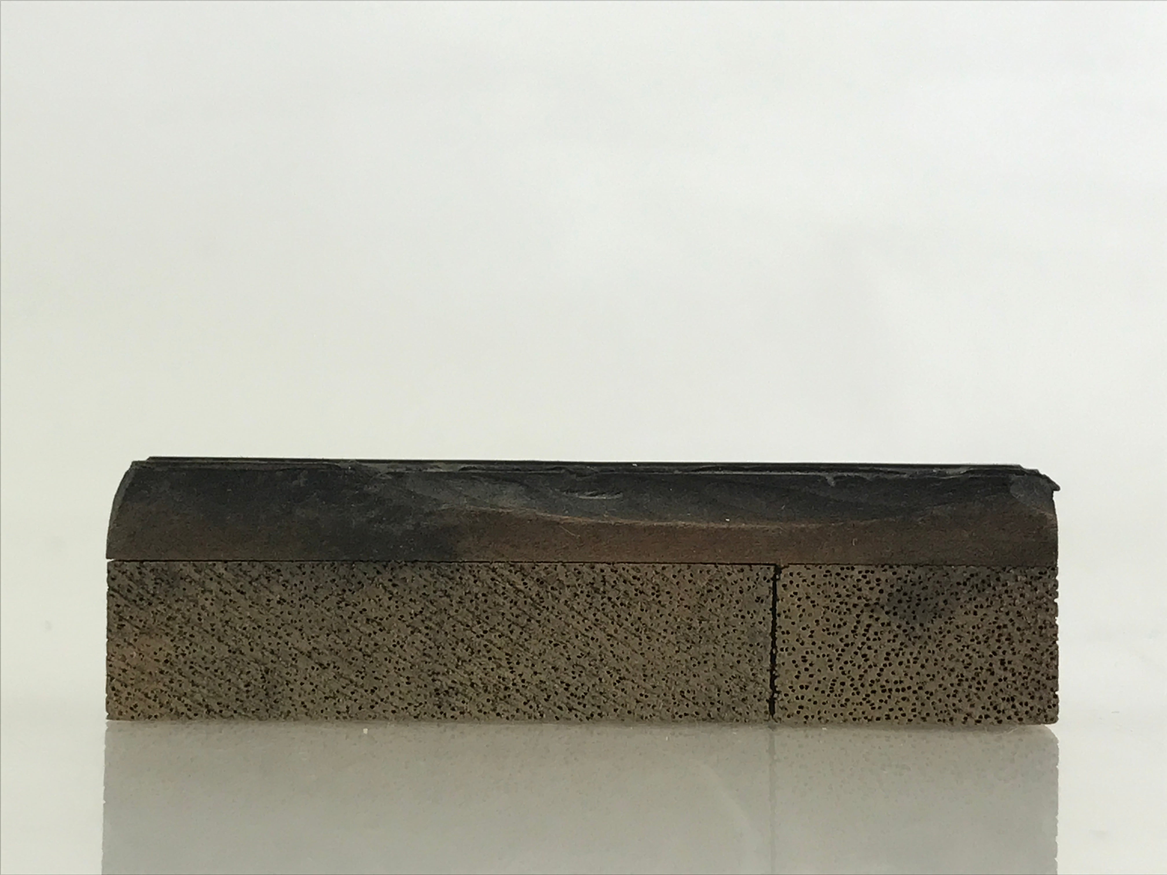 Japanese Wooden Stamp Hanko Inkan Vtg Metal Illustration Print Brown H ...