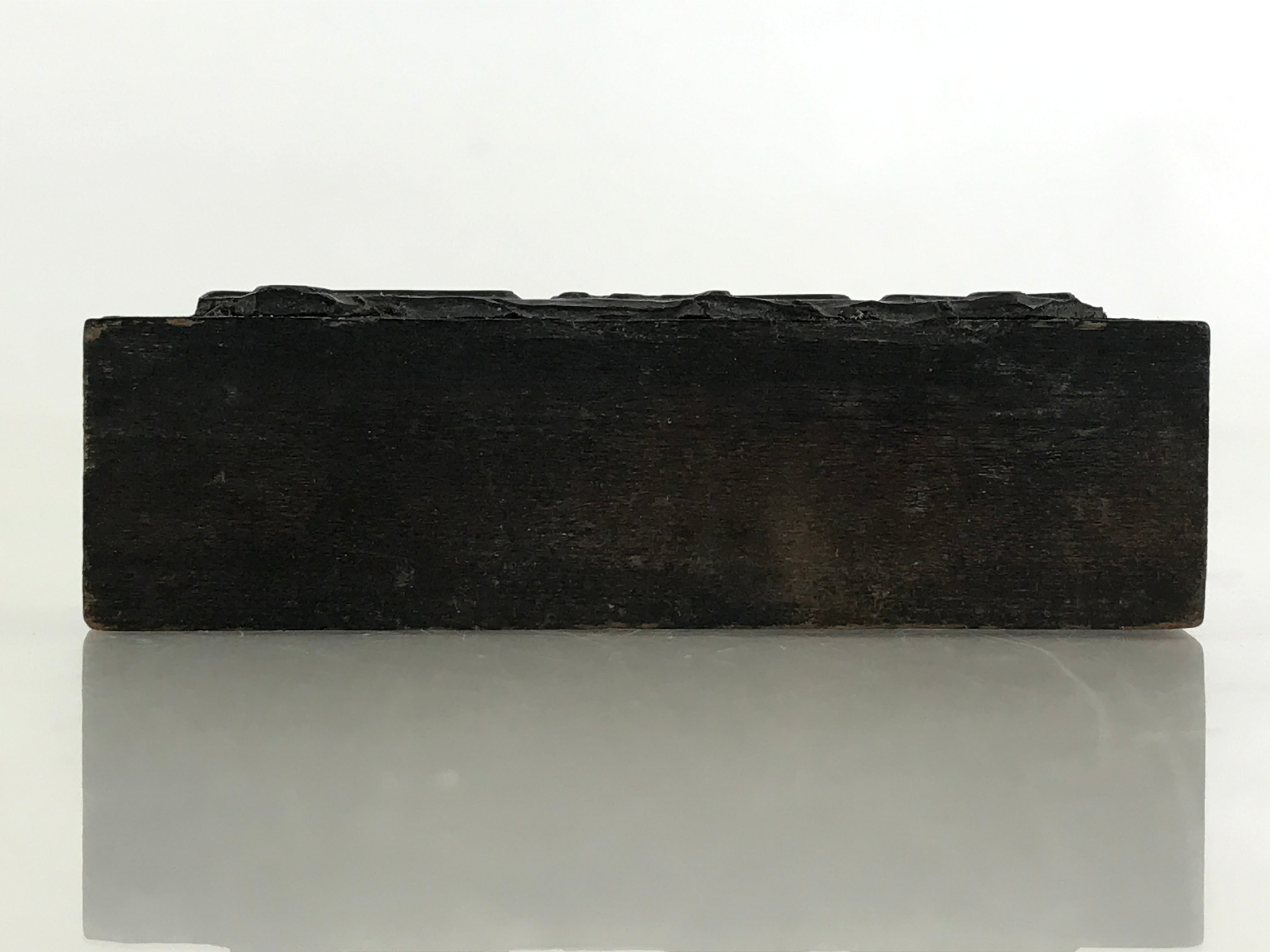 Japanese Wooden Stamp Hanko Inkan Vtg Metal Kanji Design New Year HS16 ...