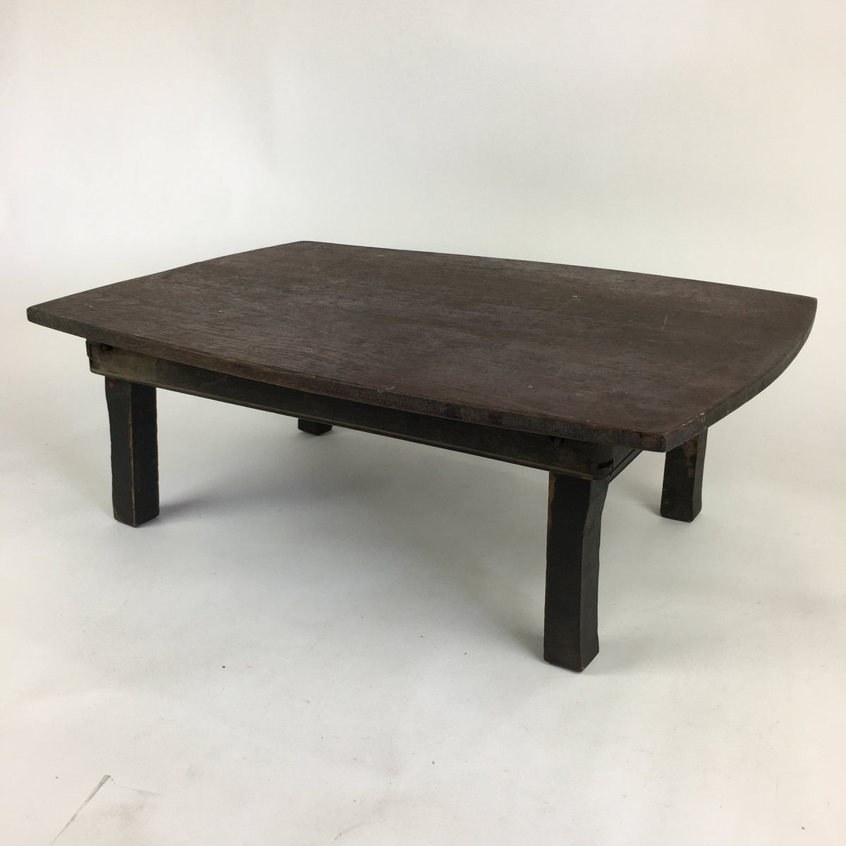 Antique C1900 Japanese Folding Low Table Wood Chabudai Brown FL50 ...