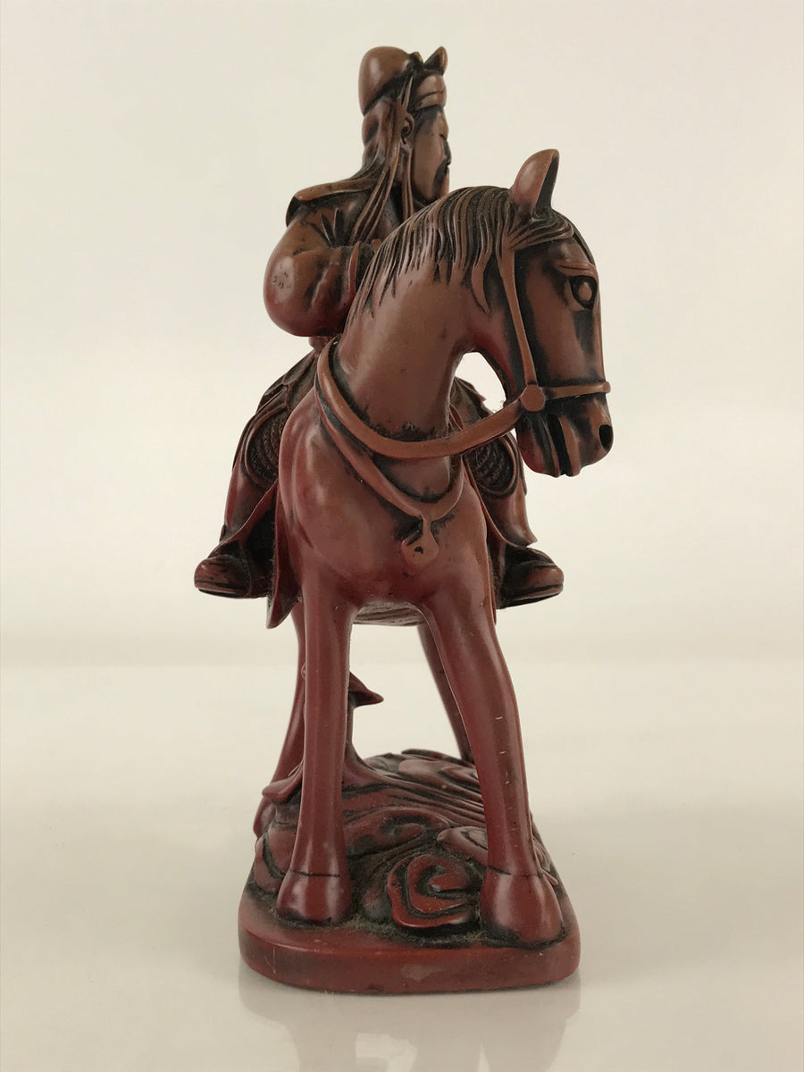 Chinese Stone Statue Warrior on Horseback Romance of the Three Kingdom ...