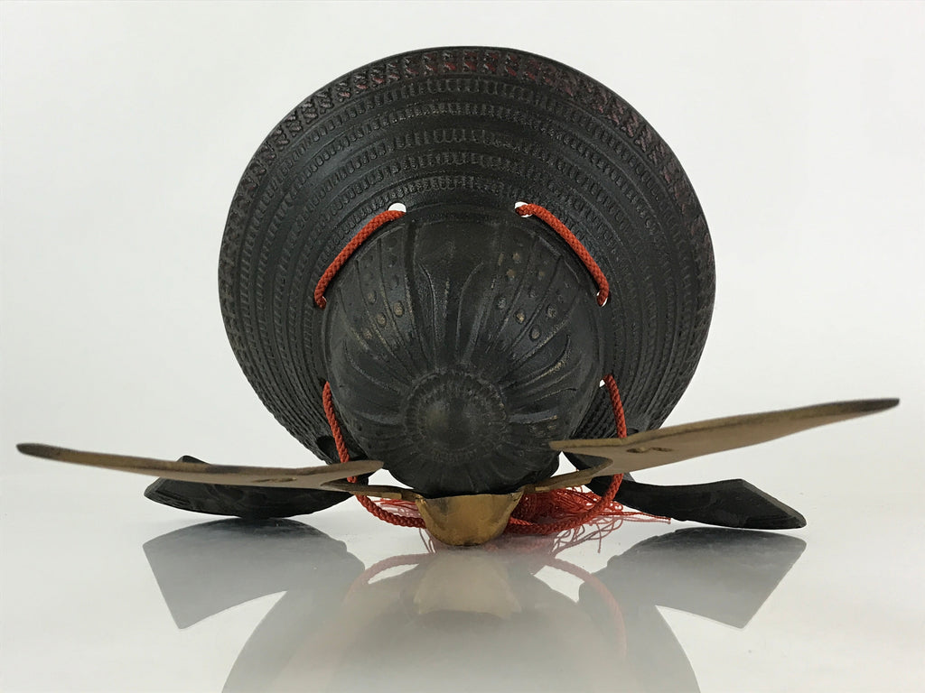 Japanese Boxed Samurai Helmet Kabuto Vtg Boy's Festival Armor Decorati ...