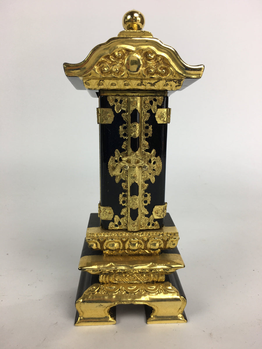 Japanese Buddhism Spiritual Tablet Buddhist Altar Vtg Wood Lacquer Iha ...