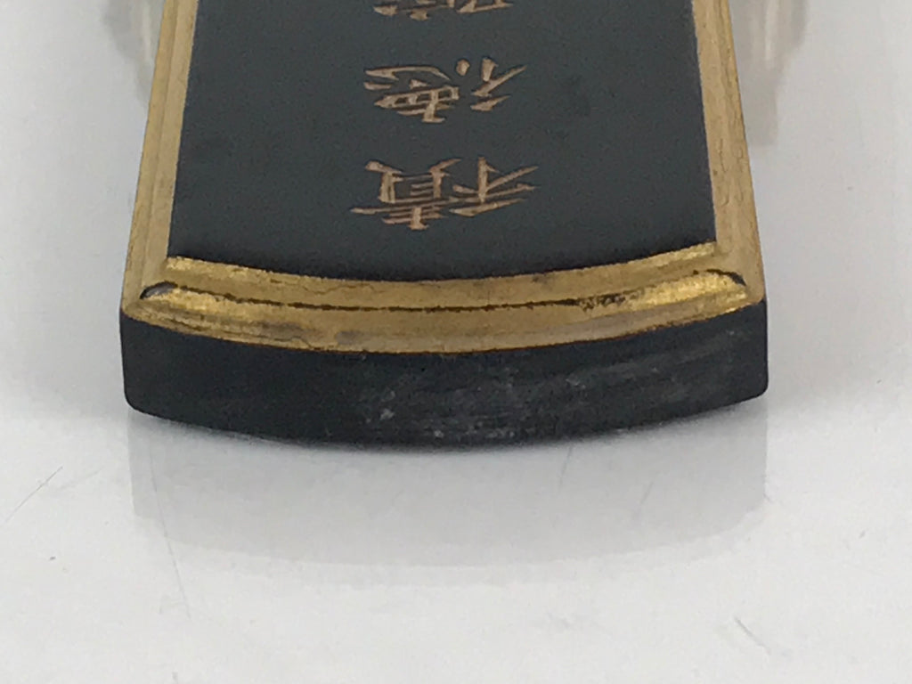 Japanese Buddhist Altar Spiritual Tablet Vtg Wood Tag Dharma name Ihai ...