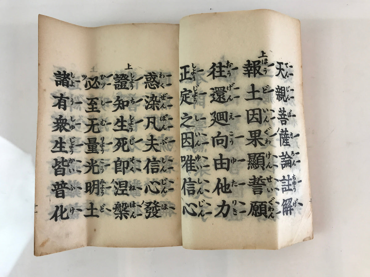 Japanese Buddhist Sutra Prayer Book Vtg Showa Seimei Shu Shoshionge BU ...