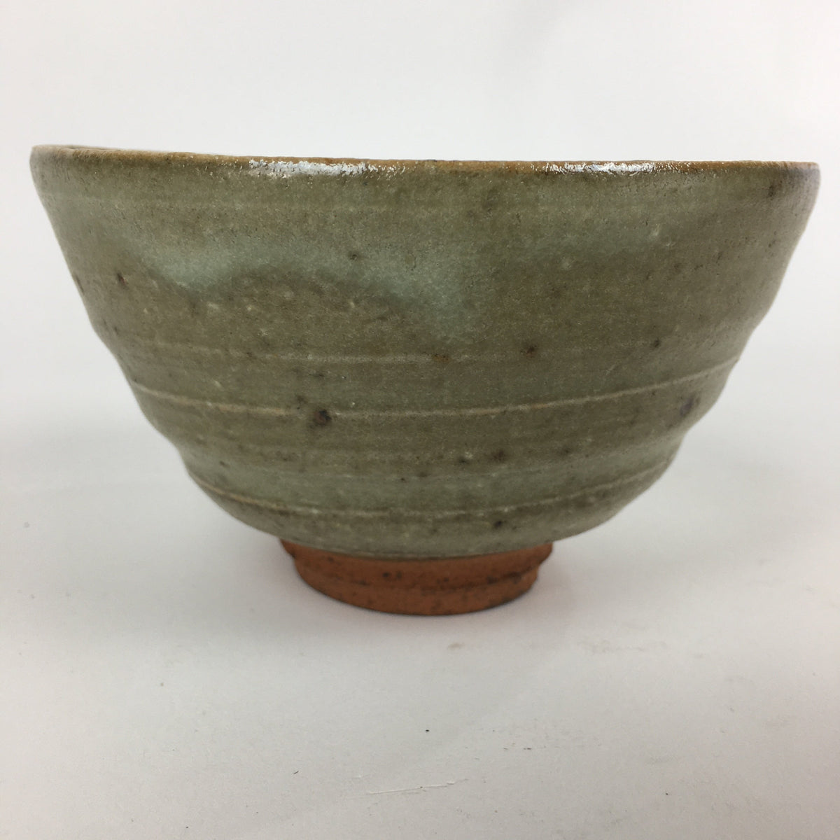 Japanese Ceramic Tea Ceremony Bowl Vtg Chawan Brown Pottery Sado GTB81 ...