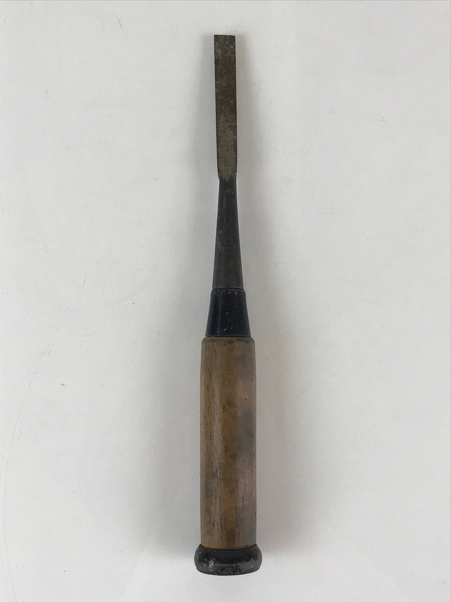 Japanese Chisel Nomi Carpentry Vtg Woodworking Tool 21 cm Blade 10 mm ...