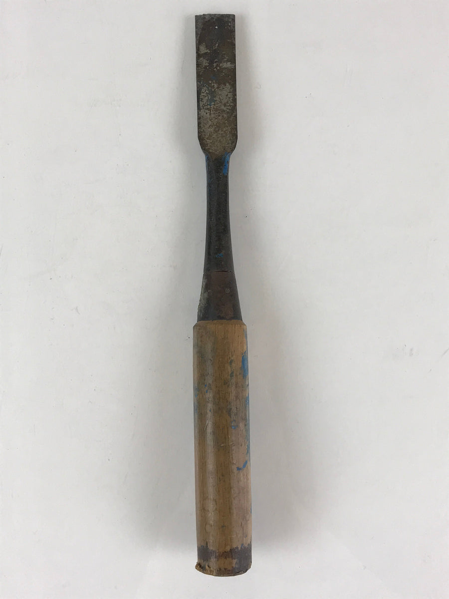 Japanese Chisel Nomi Carpentry Vtg Woodworking Tool 21.3 cm Blade 15 m ...