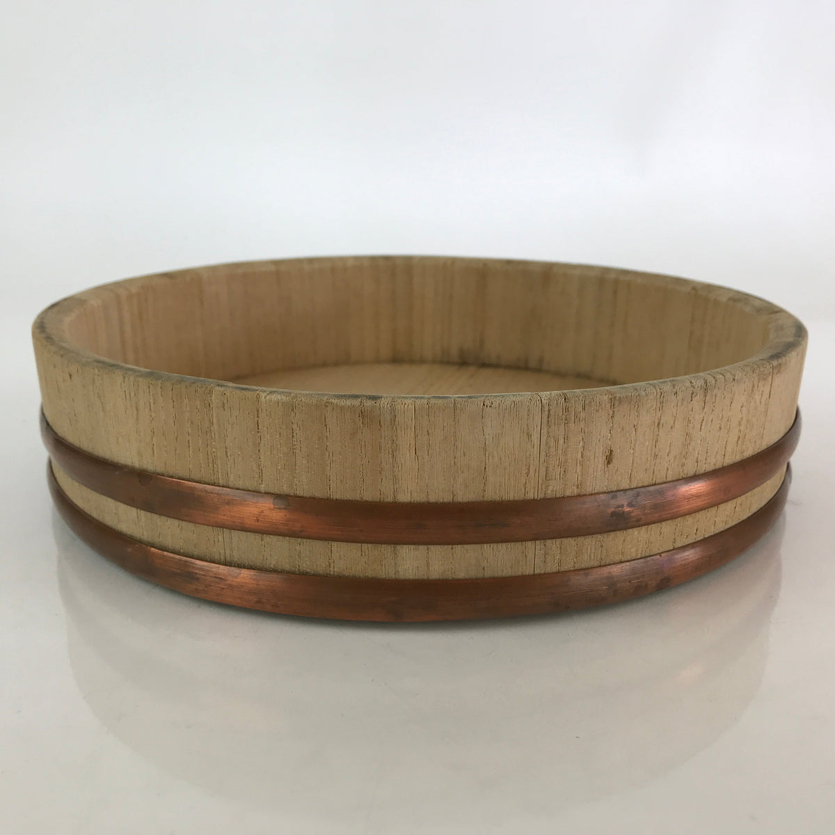 Japanese Handmade Wooden Oke Bucket Sushioke Hangiri Vtg Sushi Handai ...